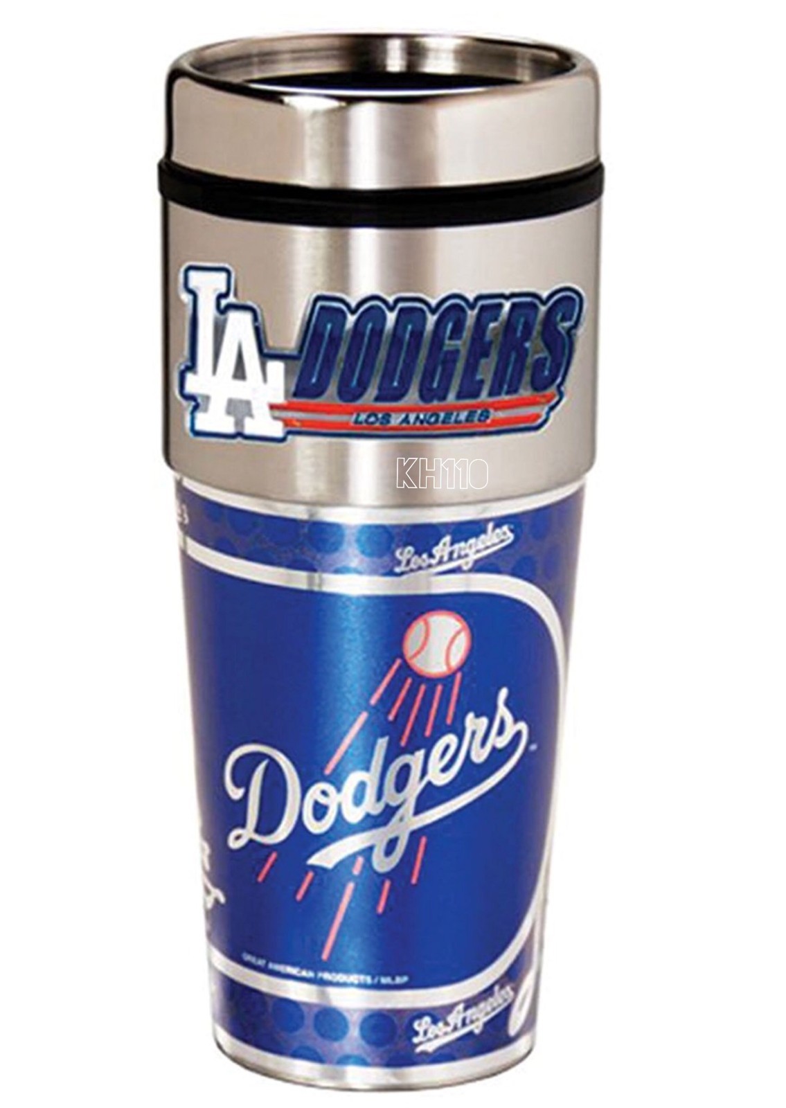 Los Angeles Dodgers Steel Travel Tumbler Coffee Mug with Hi-def ...