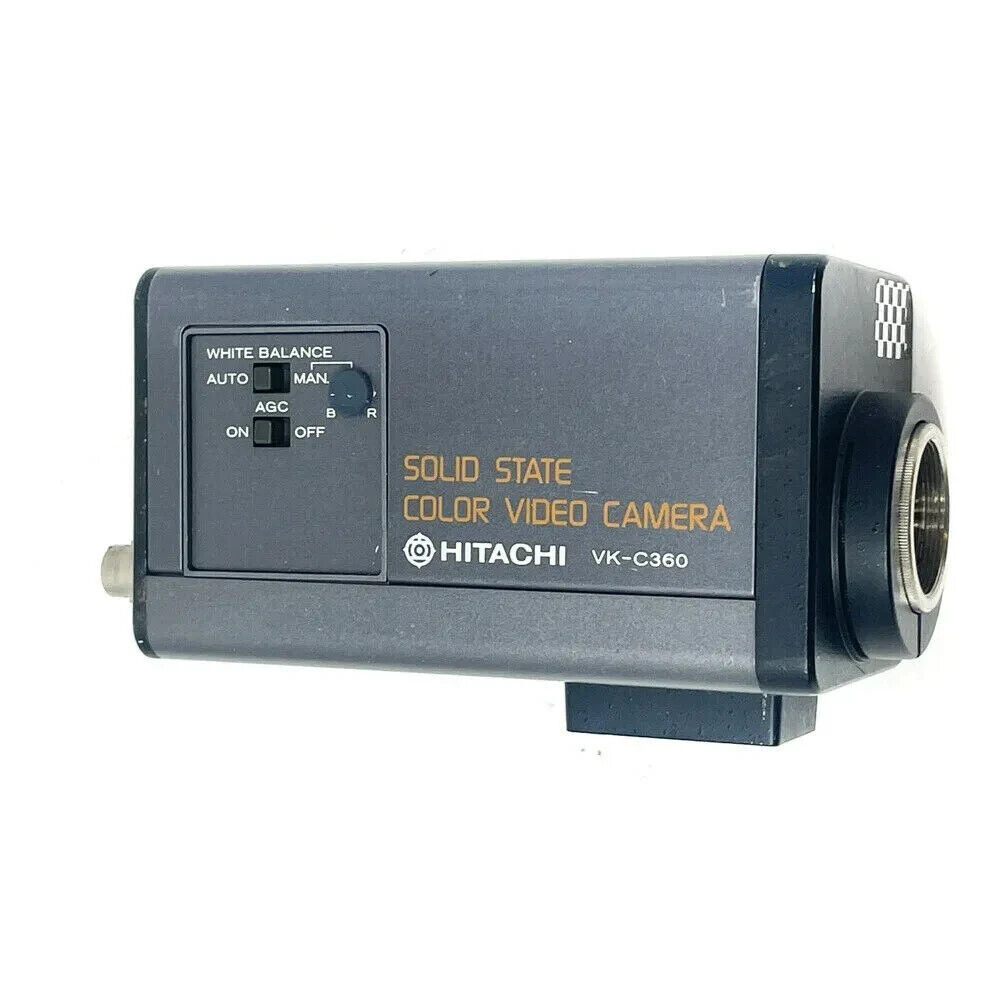 Hitachi VK-C360 Solid State Color Video Camera Made in Japan Hitachi VK-C360 Solid State Color Video Camera Made in Japan