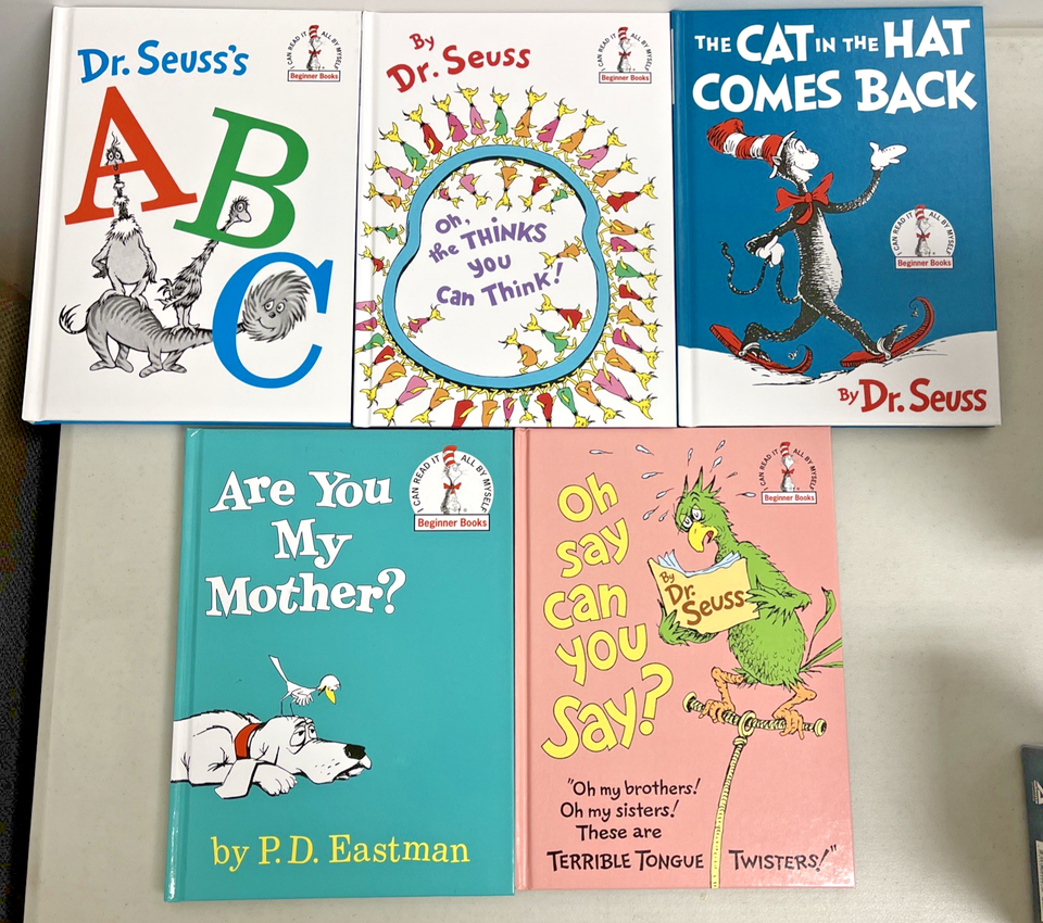 Dr. Seuss and P.D.Eastman Lof Of 5 Hardcover Books Brand New | eBay