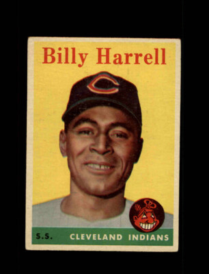 1958 BILLY HARRELL TOPPS #443 INDIANS *3422 | eBay