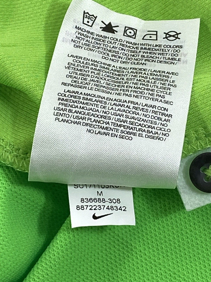 Nike Seattle Seahawks Sideline Team Issue Polo Golf Shirt Green 836688 ...