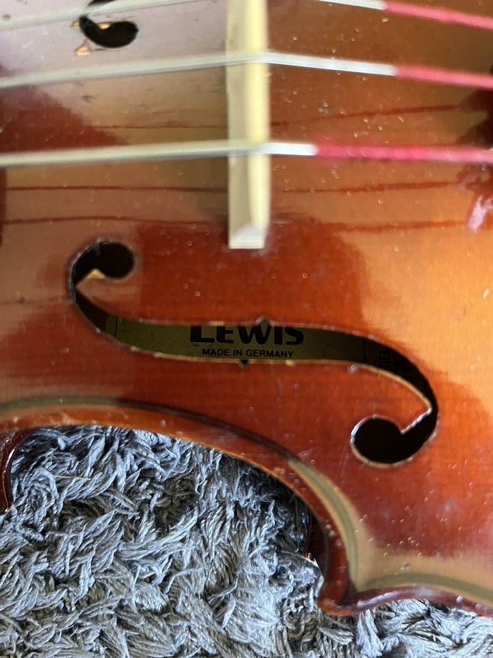 William Lewis and Sons Child's Violin made in Germany | eBay