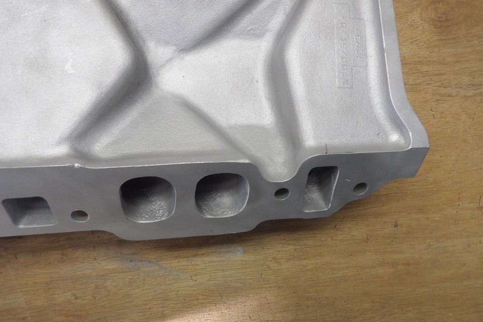 Weiand Oval Port Big Block Chevy Intake Manifold Single Plane 396 427 ...