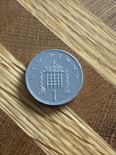 RARE SILVER COLOURED PENNY 1P 1971 1P COLLECTABLE COIN | eBay UK