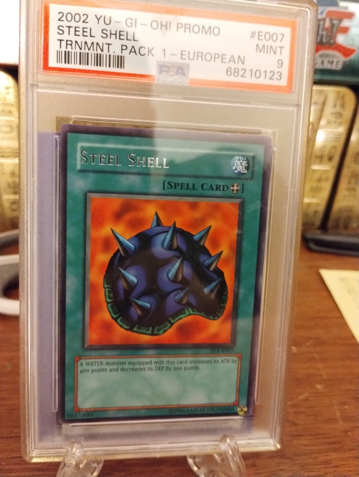 Steel Shell TP1-E007 Unlimited Rare PSA 9 | eBay