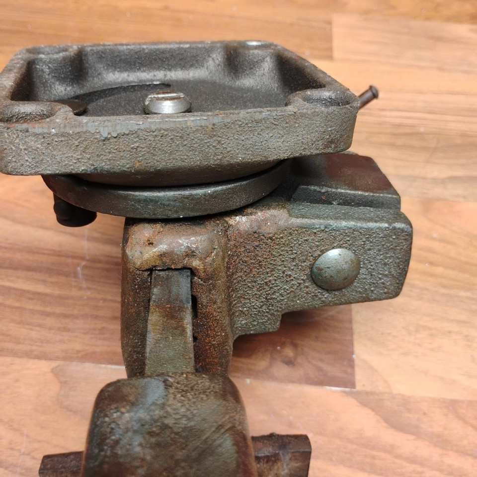 2 Vintage Wilton 4" Tilt & Swivel Bench Mount Vise 121079 & Wilton 3 ...