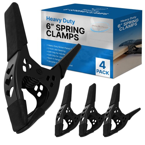 Lot of 4-6 Inch Spring Clamp Large Super Heavy Duty Spring Metal All ...