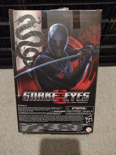 GI Joe Classified Series Snake Eyes Hasbro Action Figure New in ...