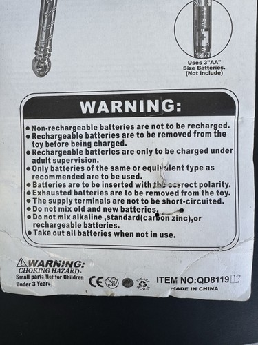 Helios Stick Super Wizardly Toy with sound and light | eBay