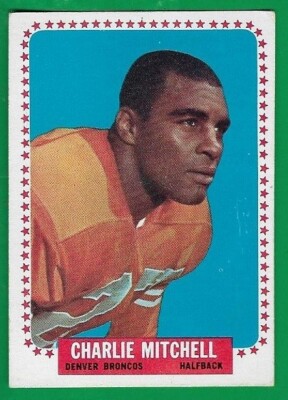 1964 Topps #55 Charlie Mitchell (RC) (EX-MT) Denver Broncos | eBay