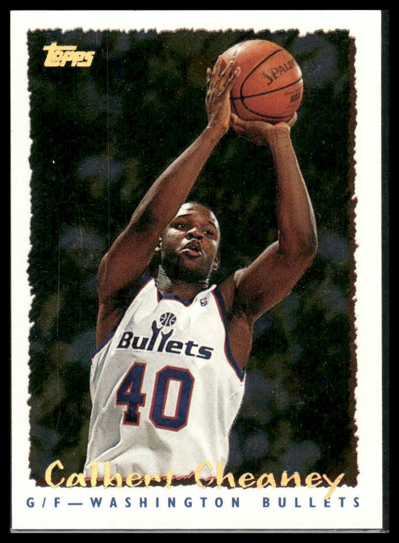 1994-95 Topps #125 Calbert Cheaney Spectralight | eBay