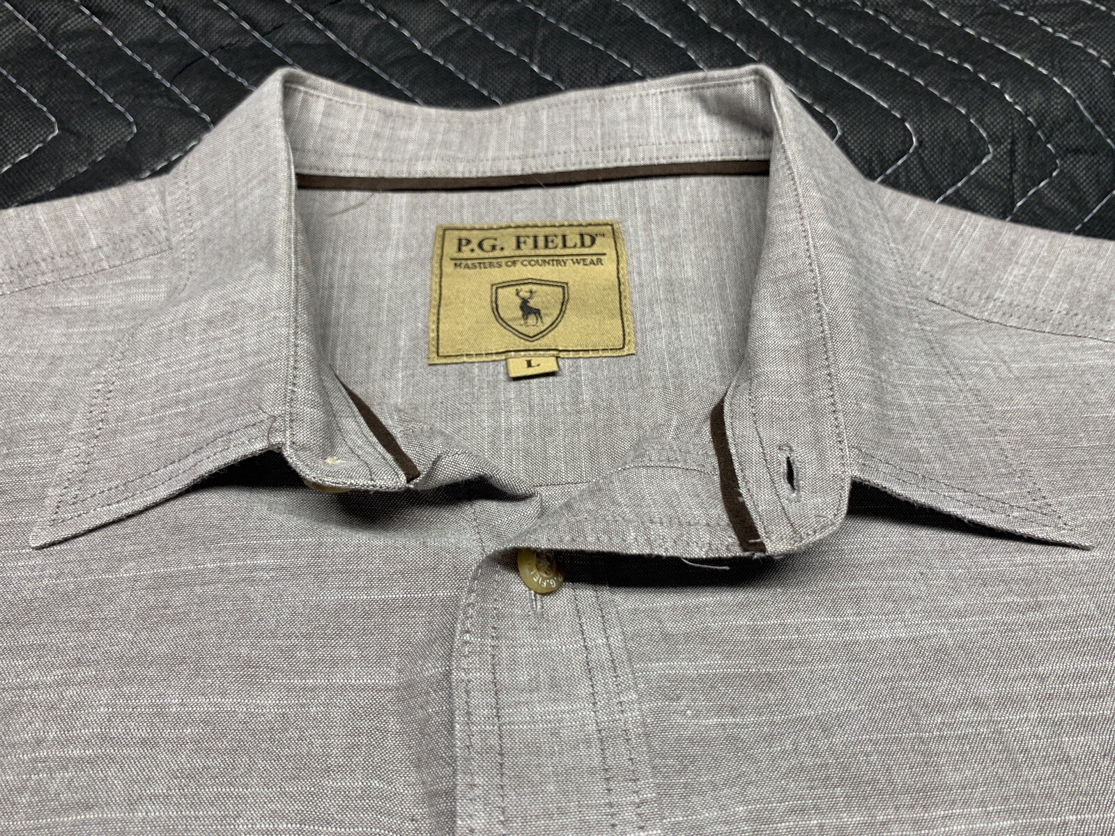 P.G. Field masters of country wear Large short sleeve… - Gem