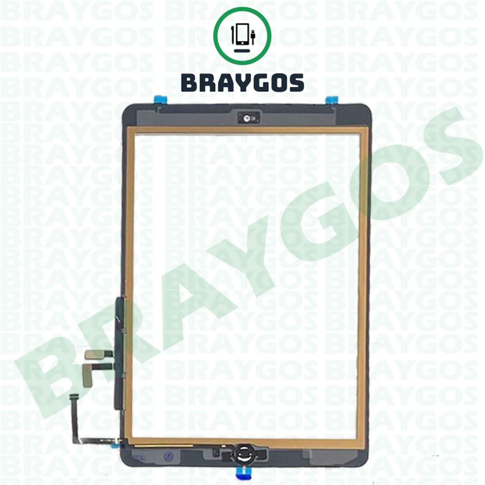 For iPad 5 Air 1 A1474 A1475 Touch Screen Digitizer Glass With Home ...