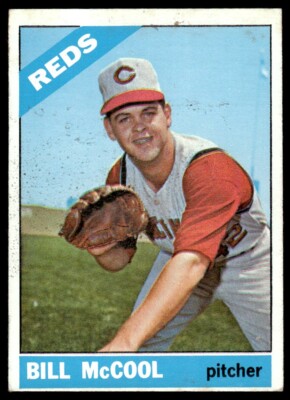 1966 Topps Bill McCool + + Cincinnati Reds #459 | eBay