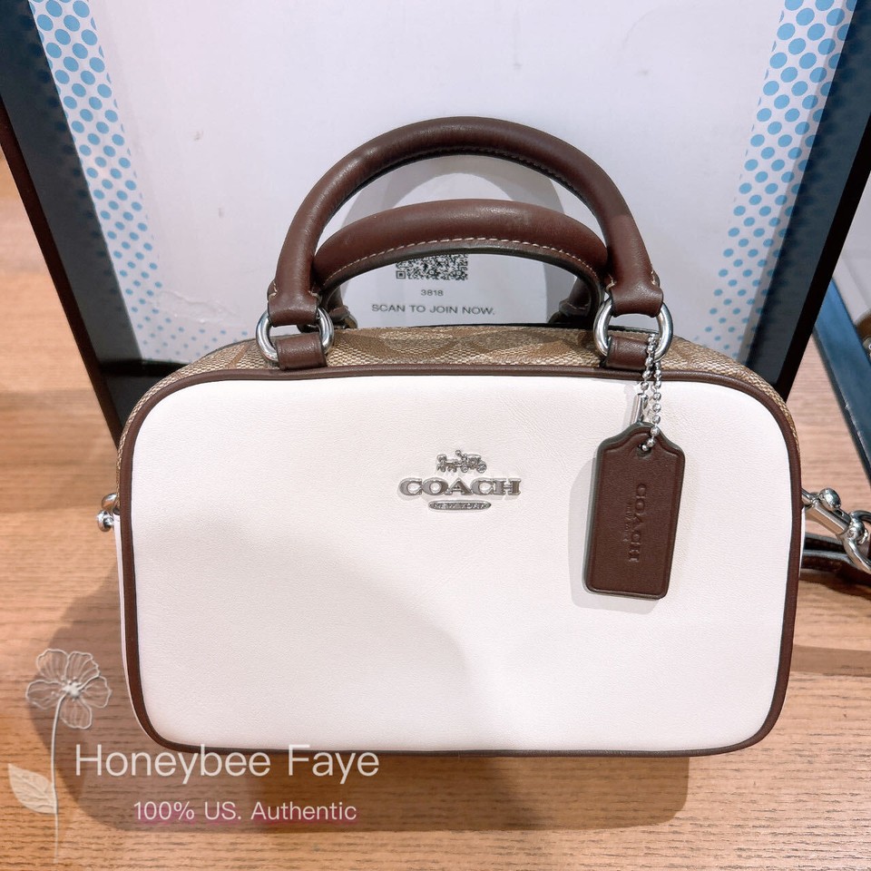 NWT Coach Satchel Crossbody In Signature Colorblock CV704/CT776/CAK74 ...