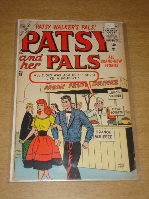 PATSY AND HER PALS #19 VG (4.0) ATLAS COMICS 1955 | eBay