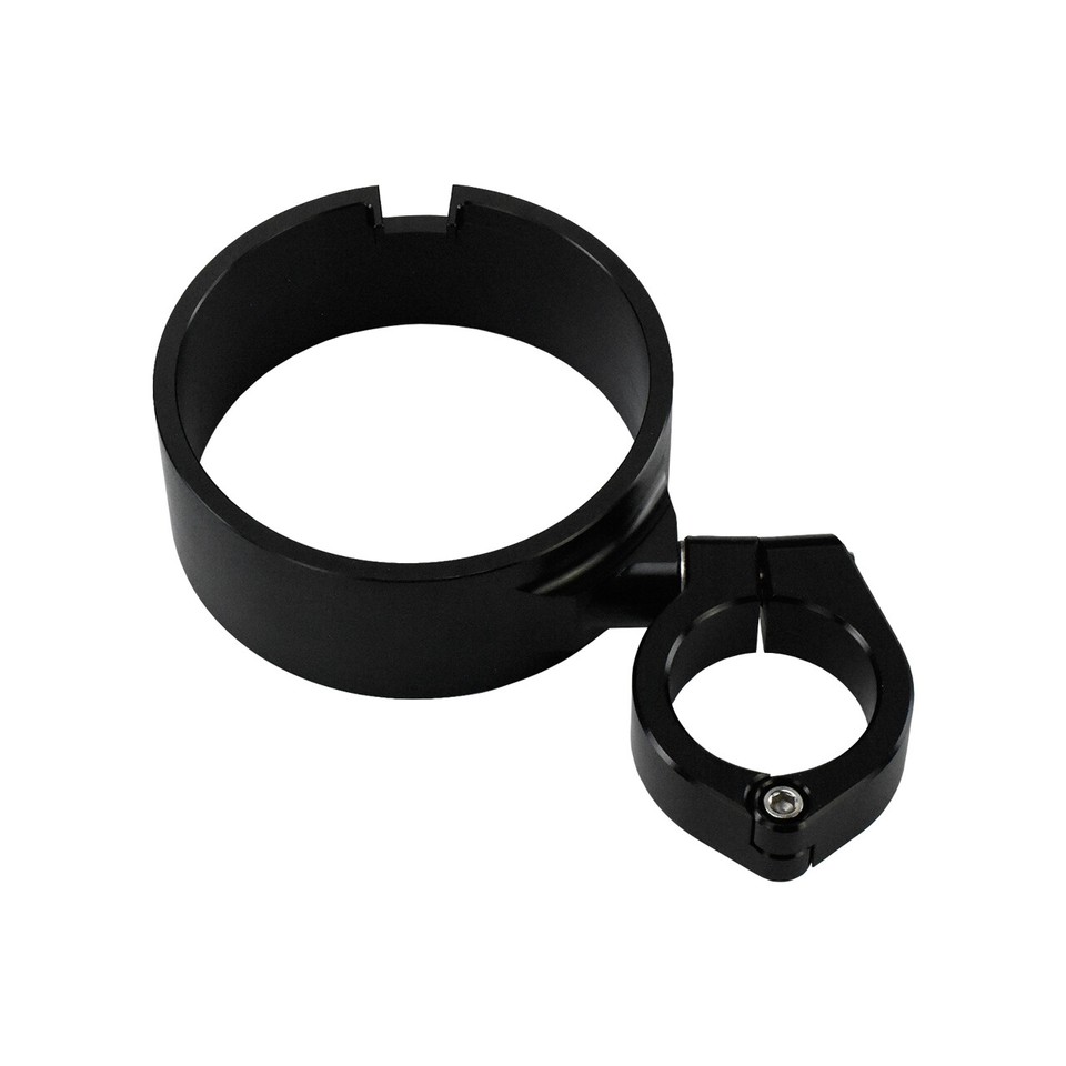 Black Side Speedometer Relocation Mount Bracket Kit For Harley Dyna ...