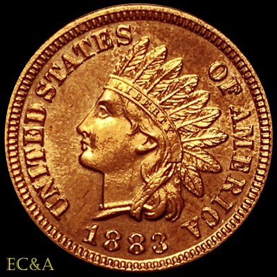 1883 INDIAN HEAD CENT PROOF #3 SUPERB GEM (IH848) | eBay