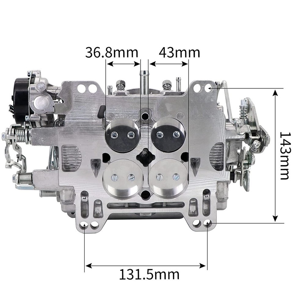Edelbrock Performer Series 600 CFM 4 Barrel 1406 Carburetor for ...