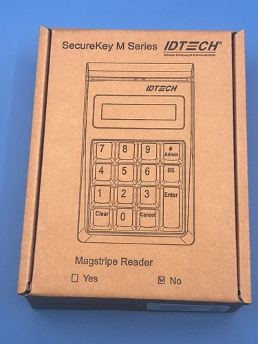IDTECH SECUREKEY M SERIES MAGSTRIPE READER IDKE-504800AB M100/M130 USB ...