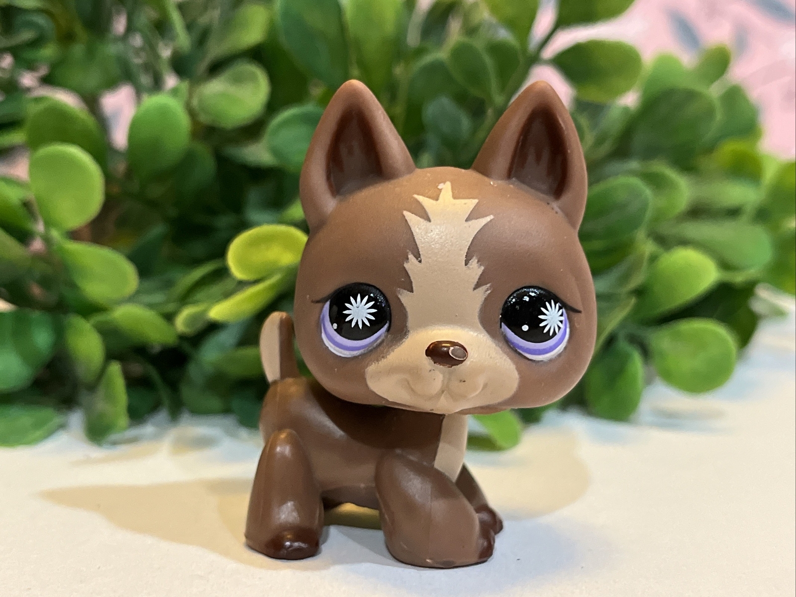 Littlest Pet Shop 867 LPS Authentic German Shepherd Puppy Dog Brown ...
