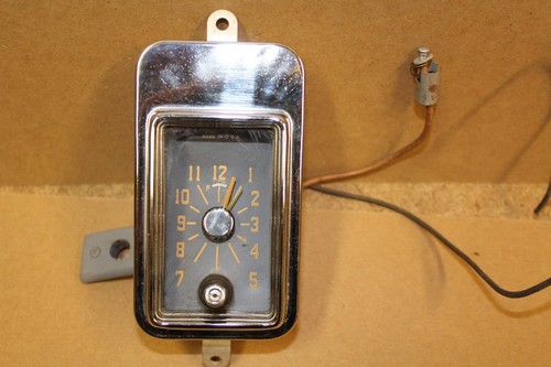 1949-1955 Borg Clock by George W. Borg Corporation 1950 1951 1952 1953 ...