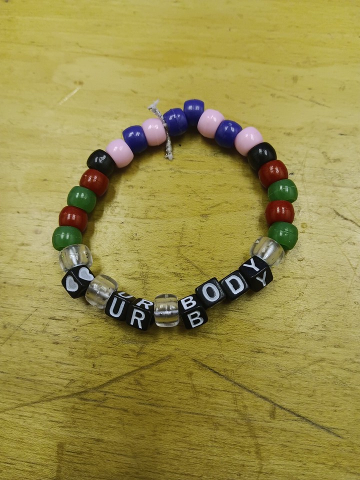 Rainbow Kandi Bracelets EDM EDC Festival Rave Lot Of 13 Plus 1 Necklace ...