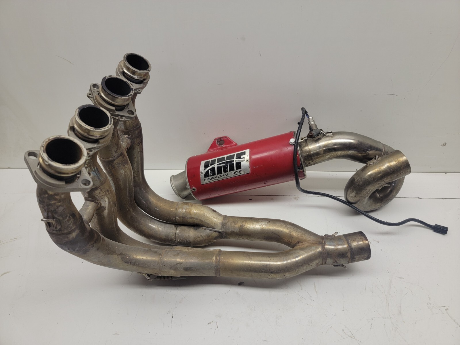 2006 2007 06-07 YAMAHA YZF R6 R6R YOSHIMURA EXHAUST HEADERS HMF SLIP ON ...