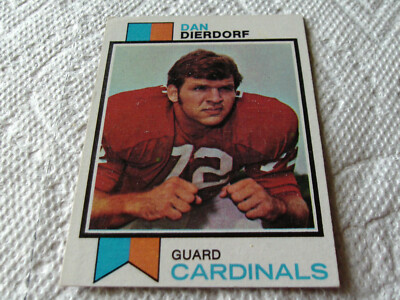 1973 TOPPS # 322 DAN DIERDORF ROOKIE EX + / NEAR MINT !! | eBay