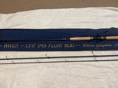 RAVEN IM9 CENTER PIN RFLOAT ROD, CUSTOM HANDLE, 13'.6", 3 PIECE | eBay