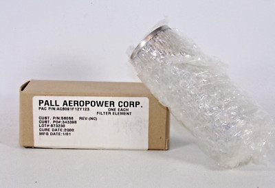 Pall Aeropower AC6091F12Y123 Cessna Citation Oil Filter 56066 | eBay