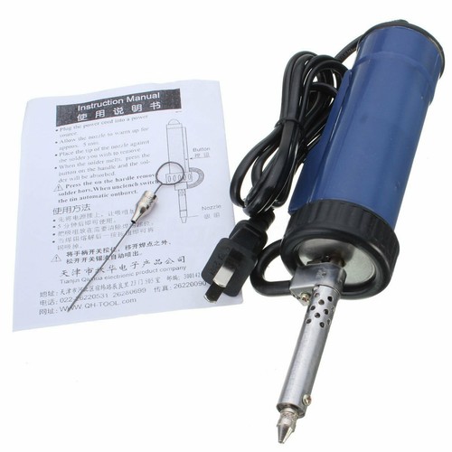 Solder Sucker AC 30W 50Hz Full Automatic Electric Vacuum Desoldering ...