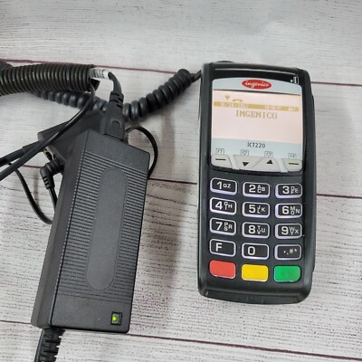 Ingenico ICT220 Credit card , debit Terminal And Emv/Chip Reader | eBay