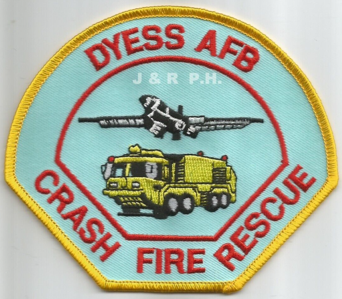 *NEW* Dyess Air Force Base, Abeline, Texas (5" x 4.25" size) fire patch ...