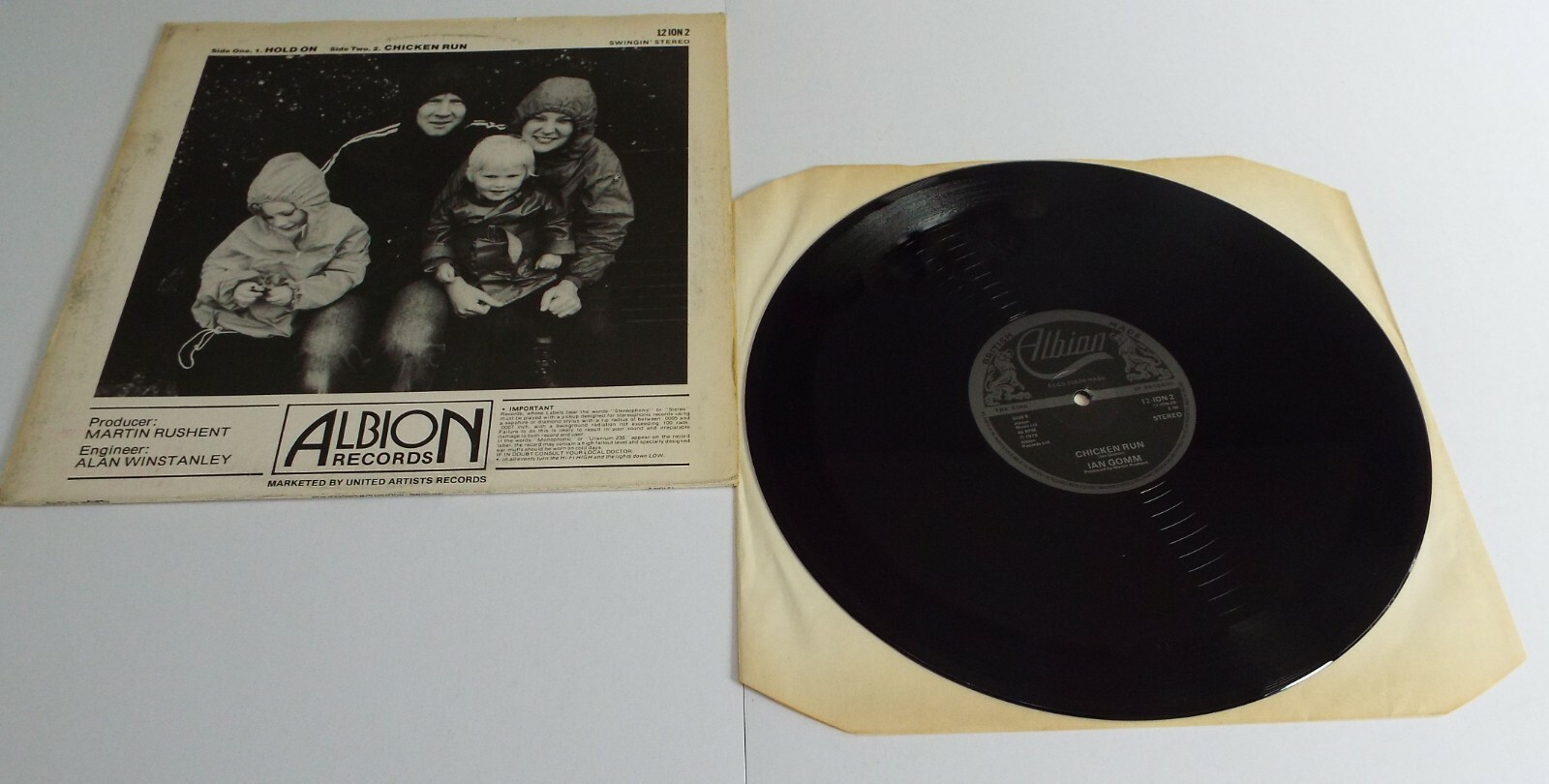 Ian Gomm Hold On 12” Single - EX | eBay