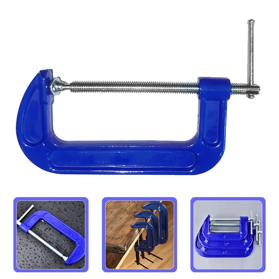 Heavy Duty G Clamp for Woodworking Cabinet Tool Desk Mounting Clamp | eBay