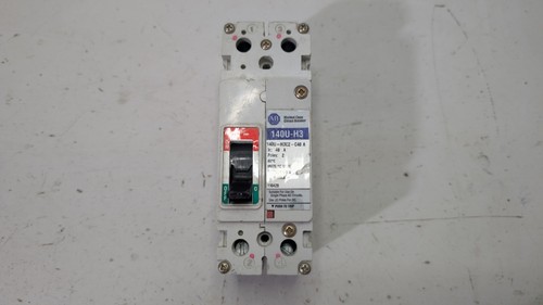 ALLEN BRADLEY AB 140U-H3C2-C40-A 40A AMP 2P POLE CIRCUIT BREAKER 480V ...