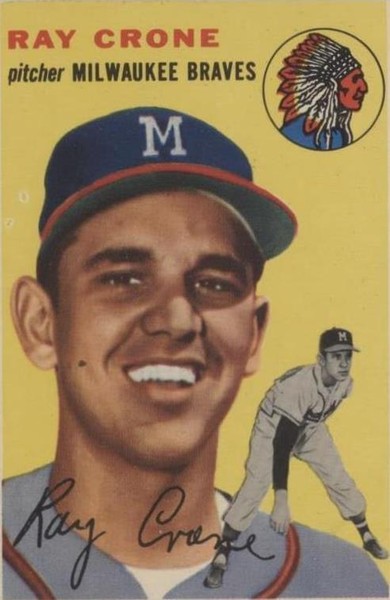 1954 Topps - #206 Ray Crone (RC) for sale online | eBay