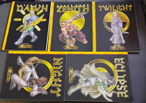EXHALTED 5 CASTE BOOKS: ECLIPSE, NIGHT, TWILIGHT, ZENITH, & DAWN | eBay