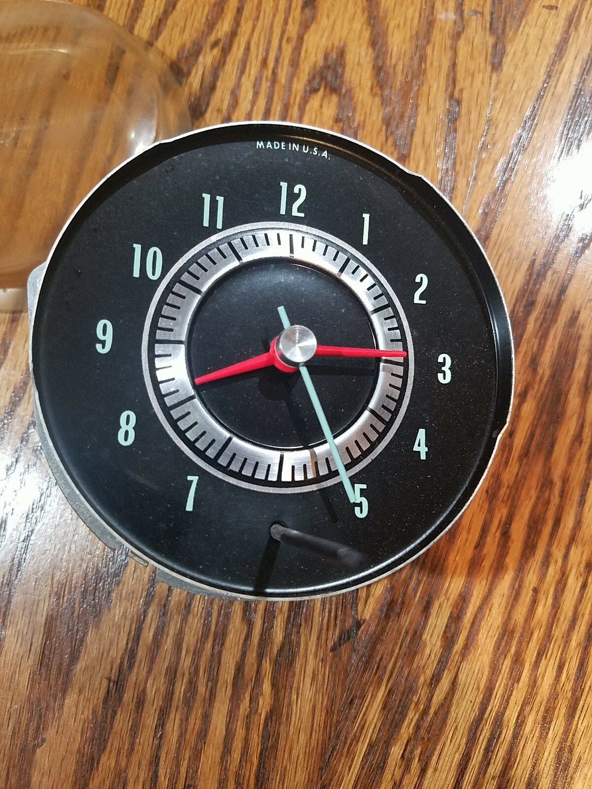 Vintage Car Clock Westclox Lasalle Illinois | eBay