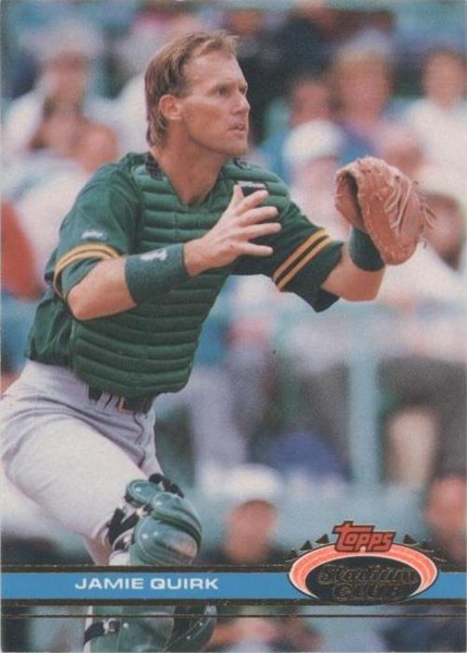 1991 Topps Stadium Club - #573 Jamie Quirk for sale online | eBay