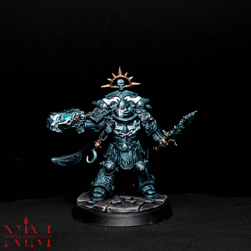 Warhammer 40k painted Carcharodons primaris captain | eBay