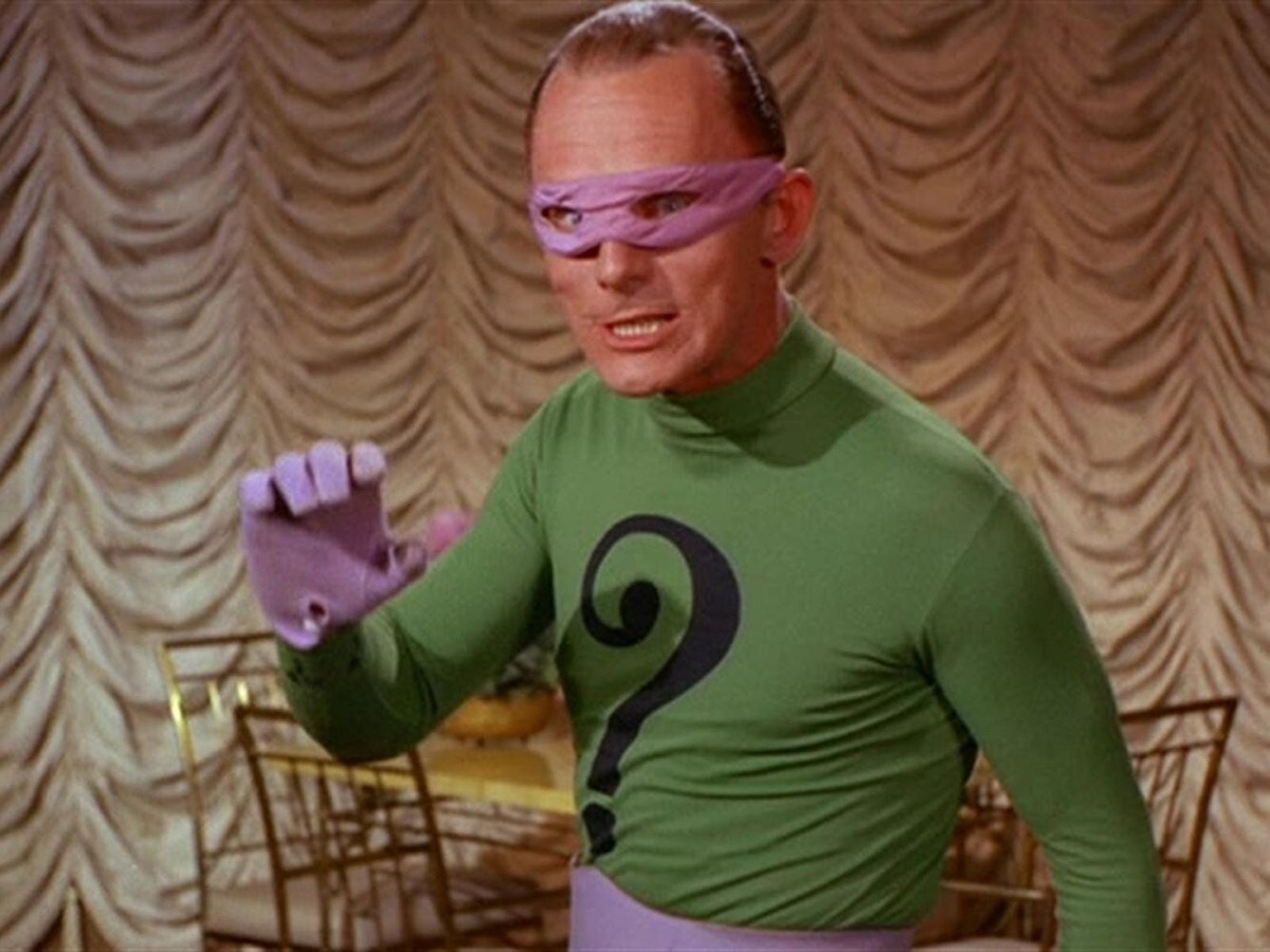 Frank Gorshin Riddler Achtergrond RIDDLER – Frank Gorshin Vs. Jim