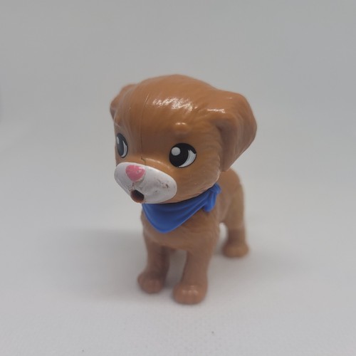 Barbie Pets Brown Puppy Dog Blue Collar | eBay