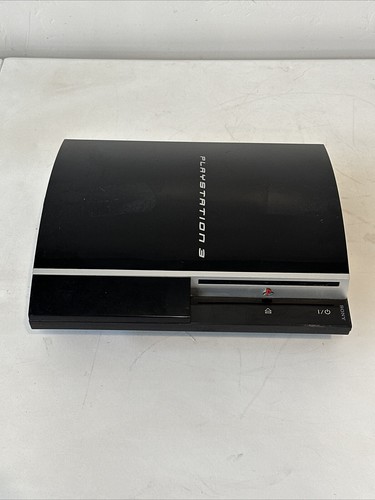 Sony PlayStation 3 Fat PS3 80GB Black Console Gaming System CECHK01 | eBay
