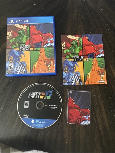 PlayStation 4 PS4 Game Screen Cheat CIB Complete In Box | eBay