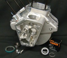 Ultima Natural Finish 3.625" Bore 96" Shovelhead Engine Case Cases for ...