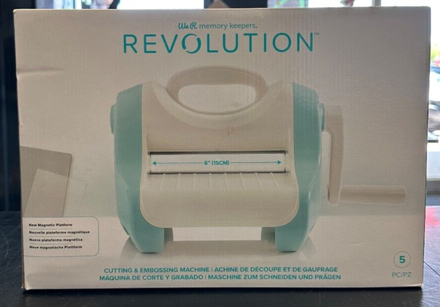 We R Memory Keepers Revolution Cutting and Embossing Machine - 661176 ...