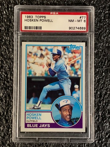 1983 Topps Baseball #77 Hosken Powell PSA 8 | eBay