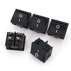 5Pcs RLEIL RL3-2 ON-OFF 4-Pin 2-Position DPST Mini Rocker Switch 10A ...